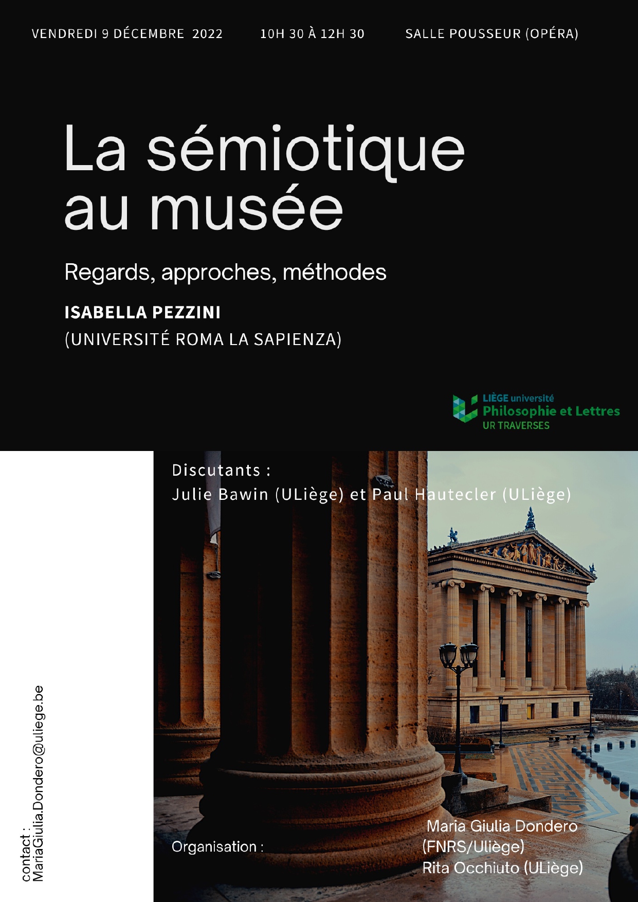 Conférence d'Isabella Pezzini - La sémiotique au musée. Regards ...