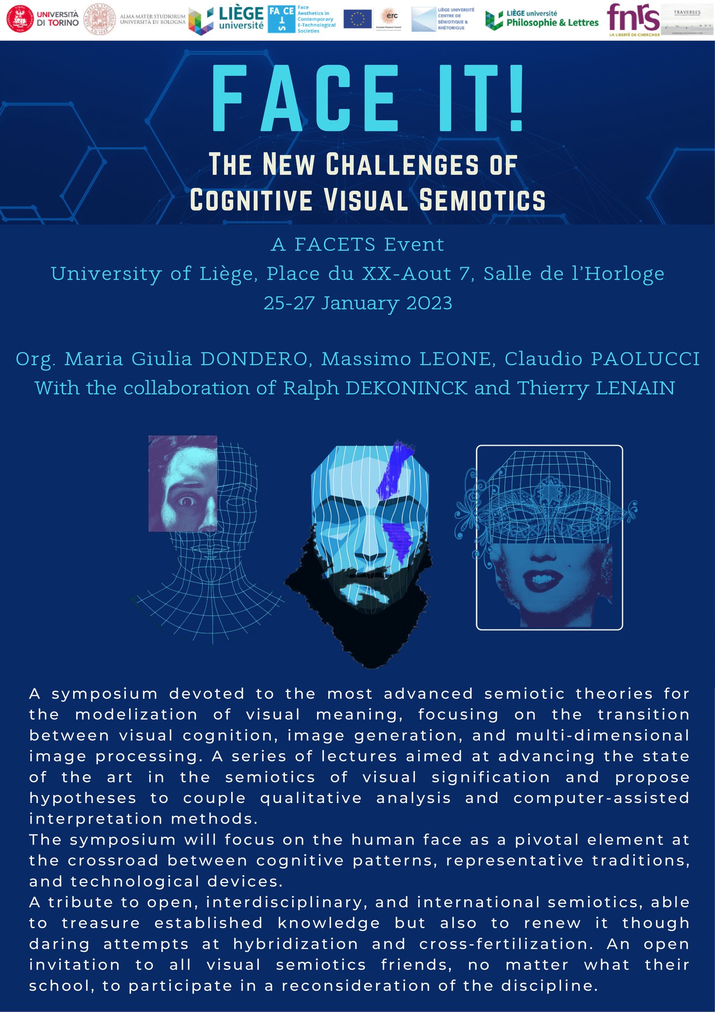 FACE IT! The New Challenges of Cognitive Visual Semiotics - Fédération ...